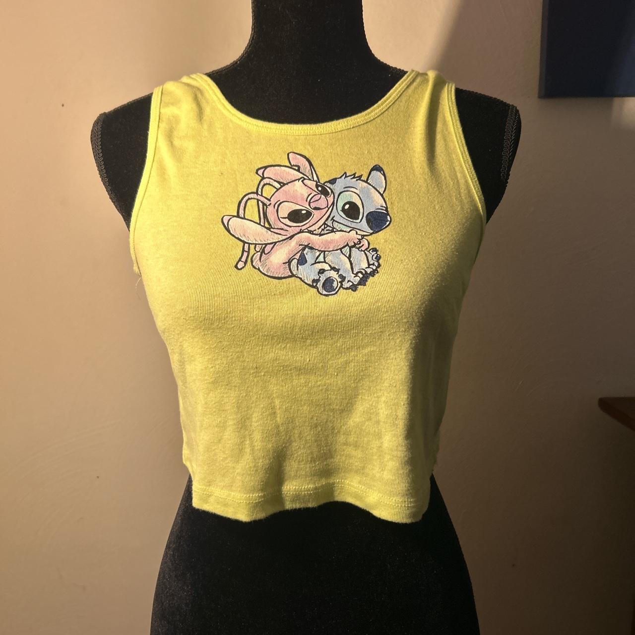 Disney stitch crop top - Depop