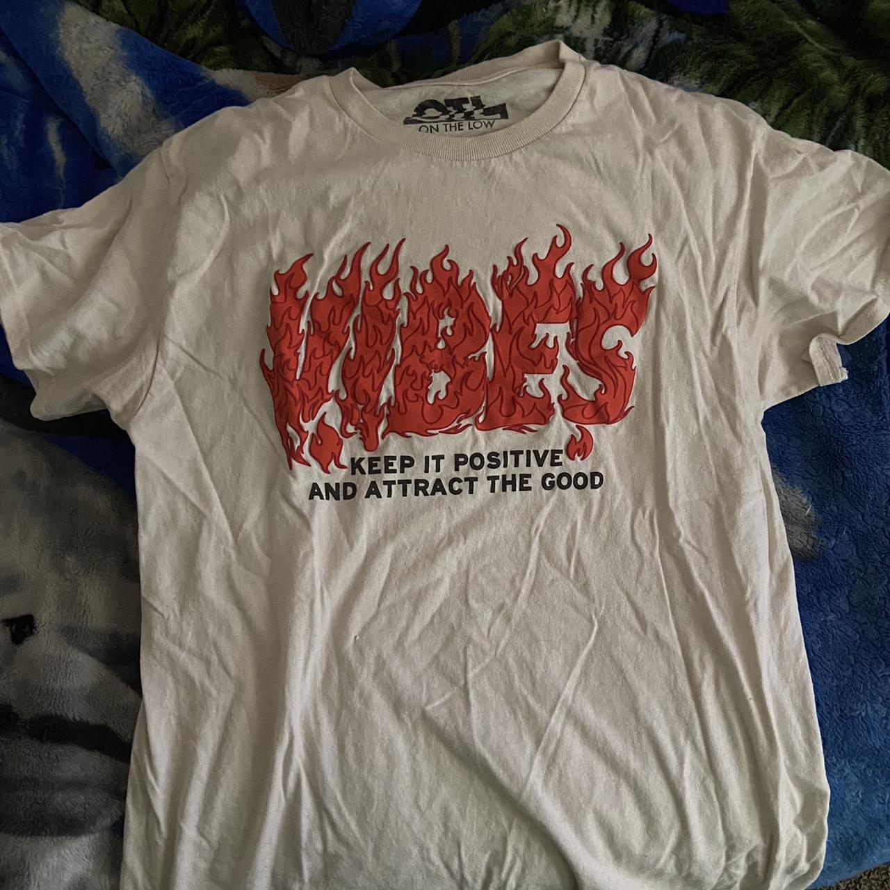 White Vibes OTL medium shirt Street wear - Depop
