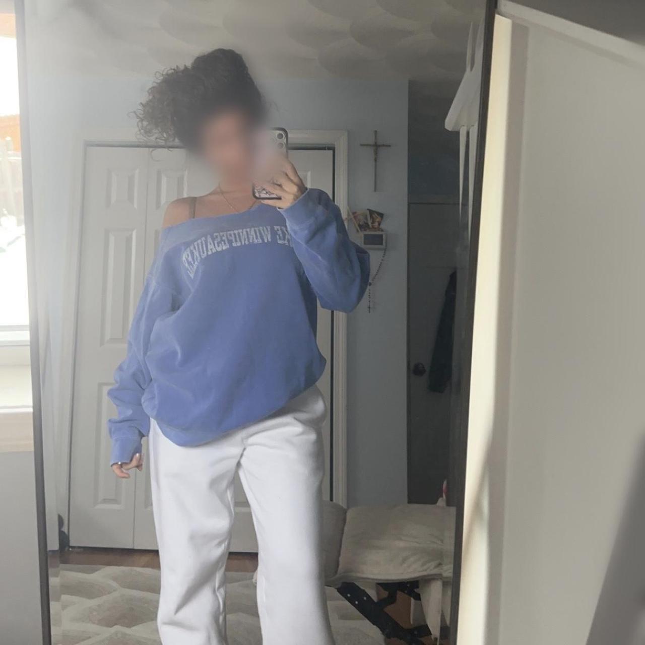 super cute beachy distressed lake Winnepesaukee off... | Depop