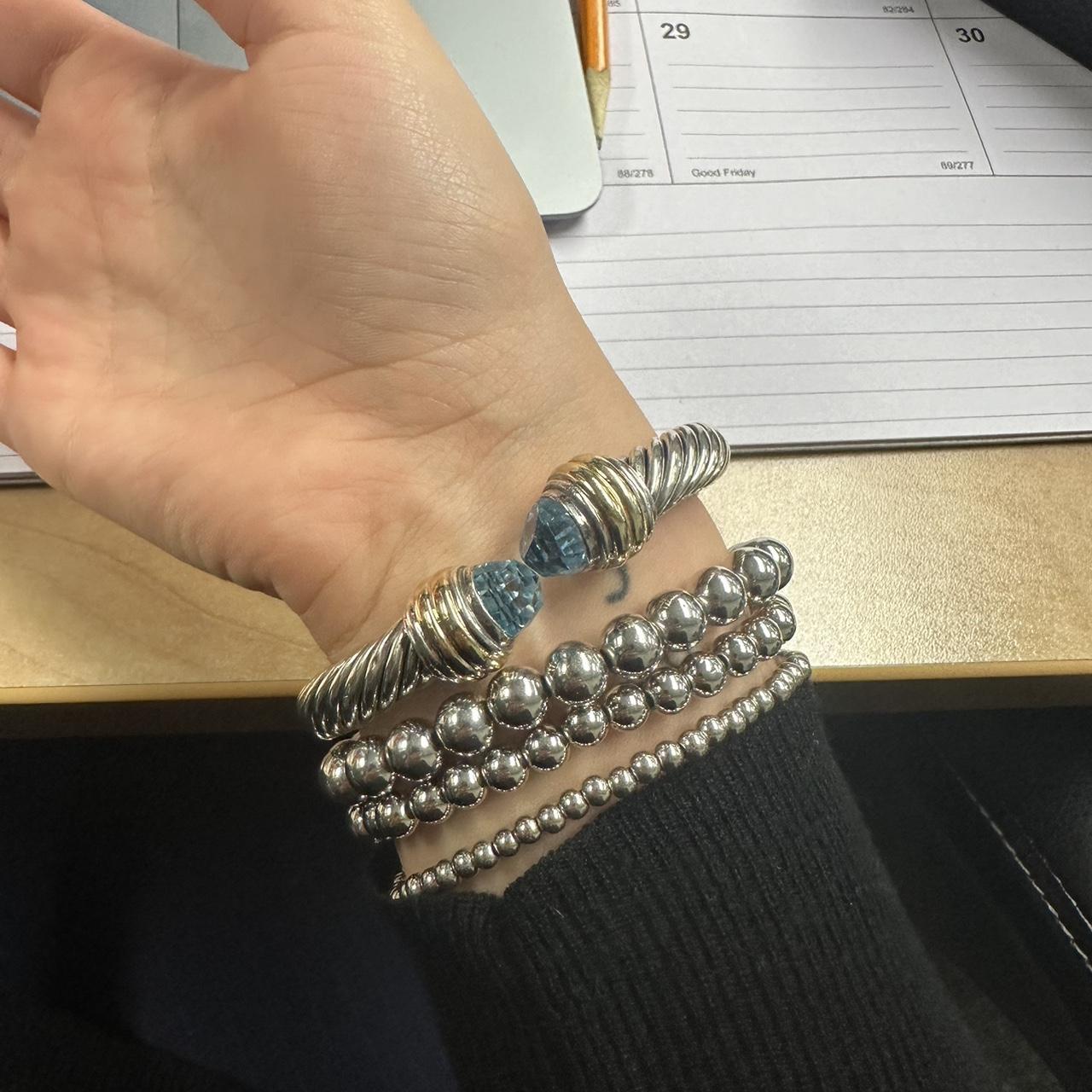 Beautiful vintage original David Yurman silver and... - Depop