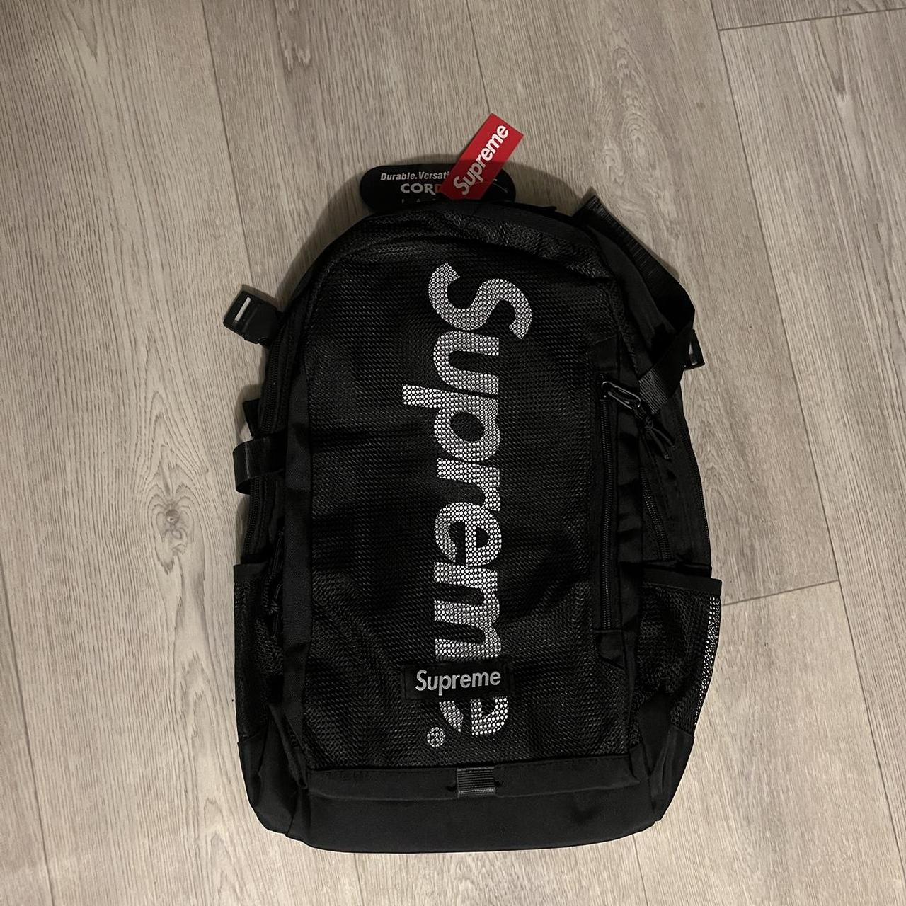 Supreme book bag 100% authentic - Depop