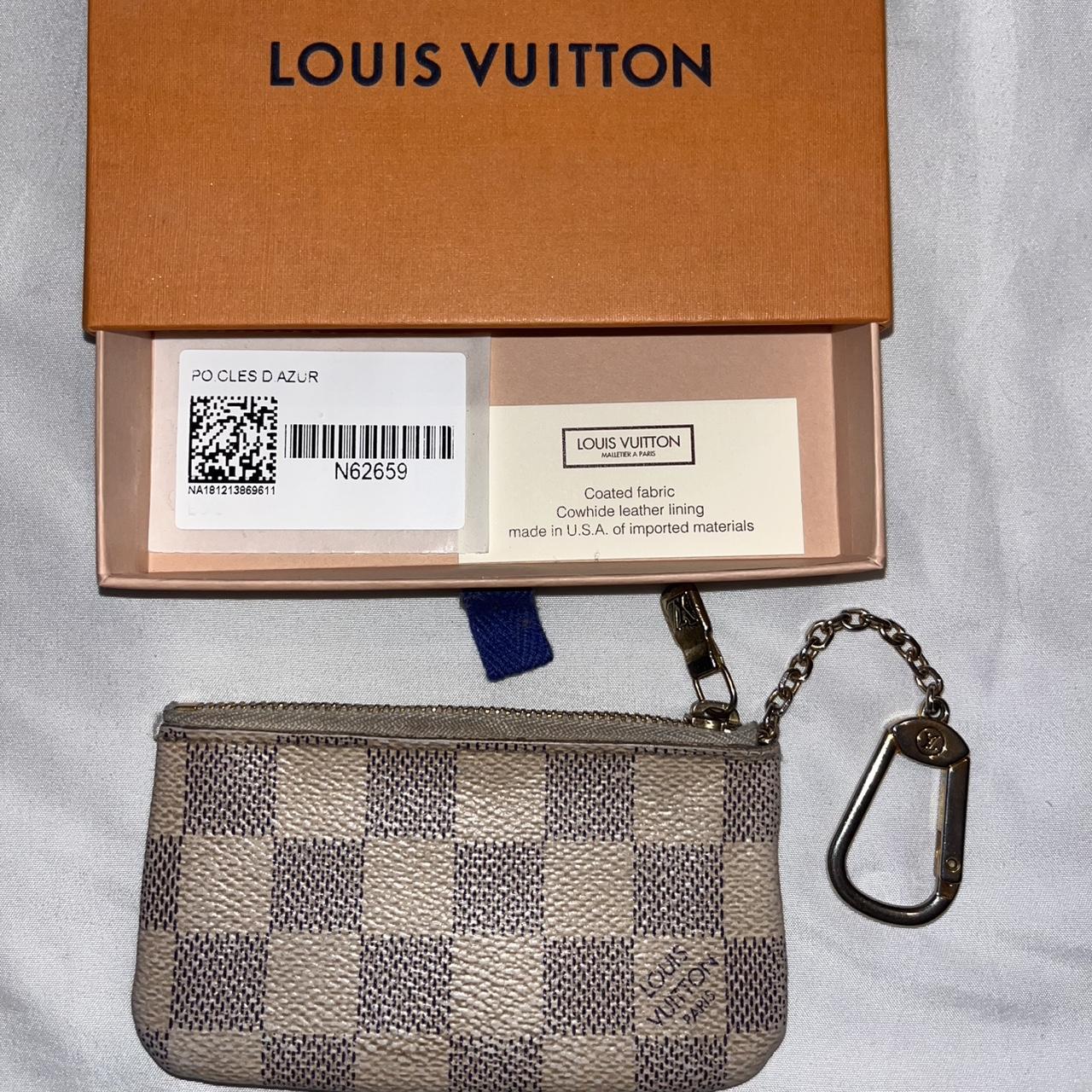 Louis Vuitton White Coin Purse | Depop