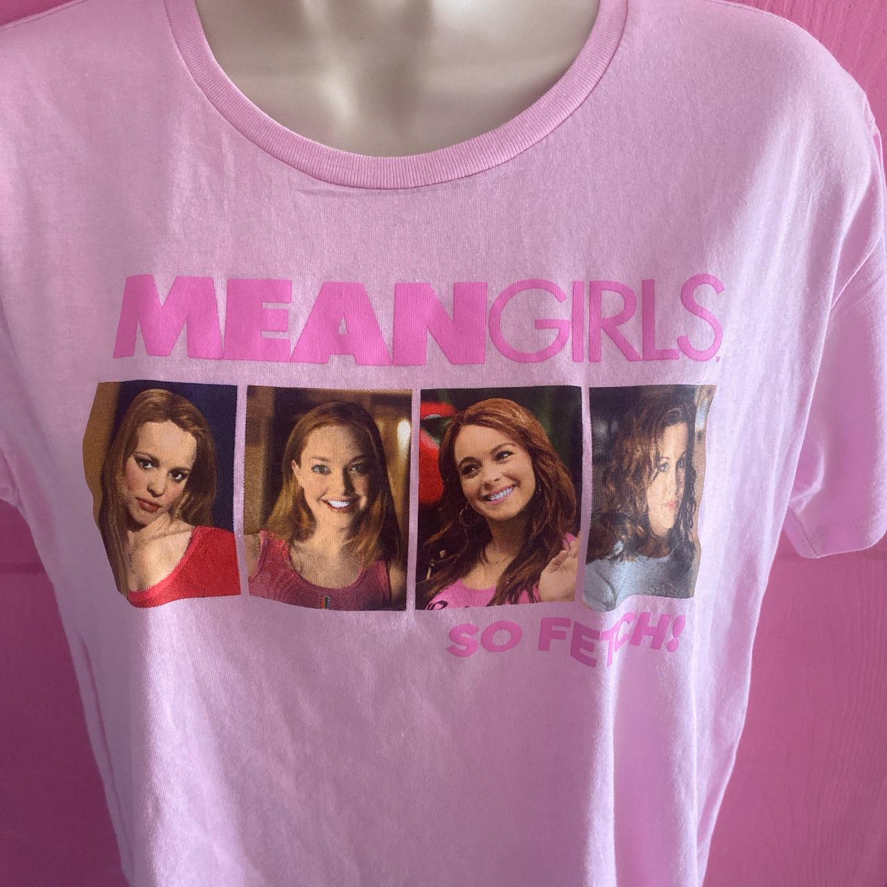 Mean girls T-shirt Barbie Barbie core Y2K top - Depop