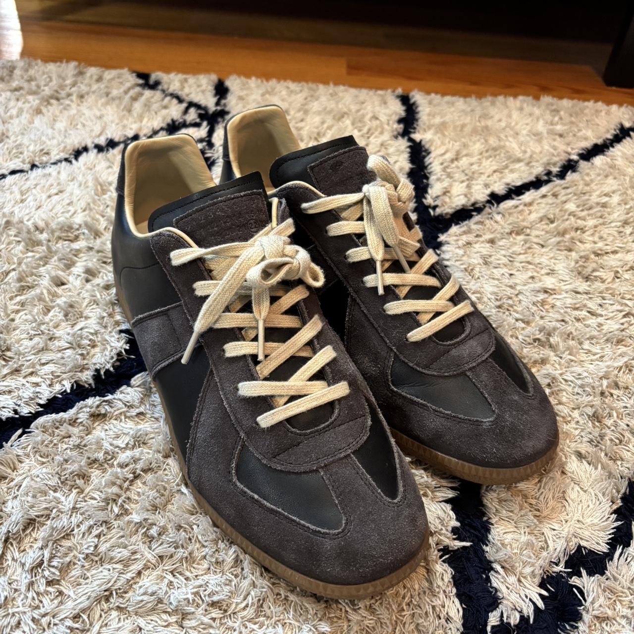 Black and Grey GAT trainer lightly used Size US 11 | Depop