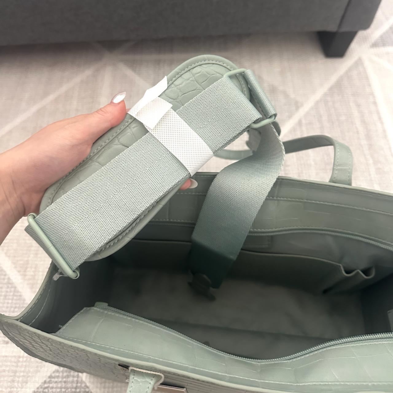 BEIS - NWT "The Work Tote" Bag - Slate Blue/Grey... - Depop