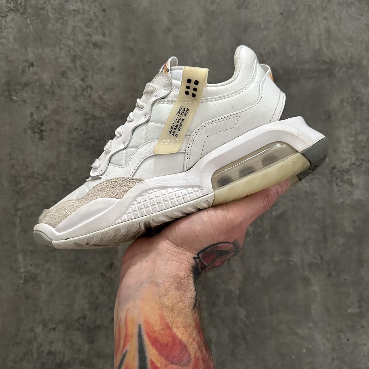 Jordan FA 21, white,have been worn, no grip loss,... - Depop