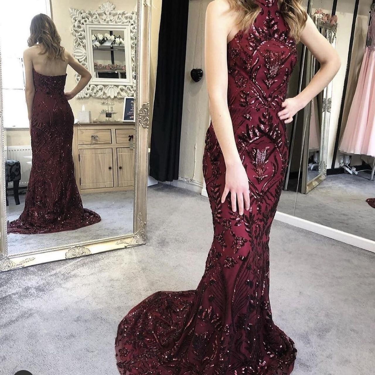 Ruby prom dress, brand new and only tried on. ( prom... - Depop
