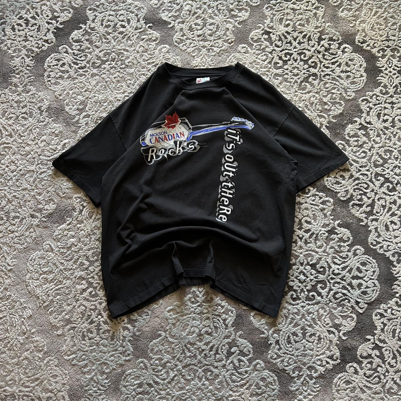 Vintage Rare 90's Molson Canada Festival T-Shirt... | Depop