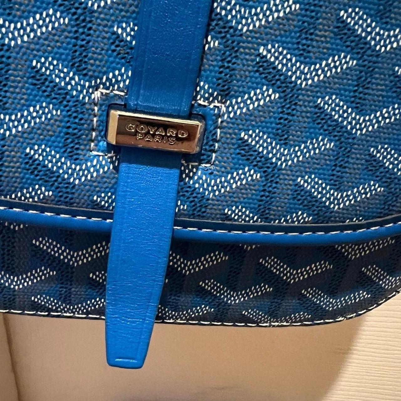 Blue Goyard Messenger Bag - Worn like 3 times... - Depop