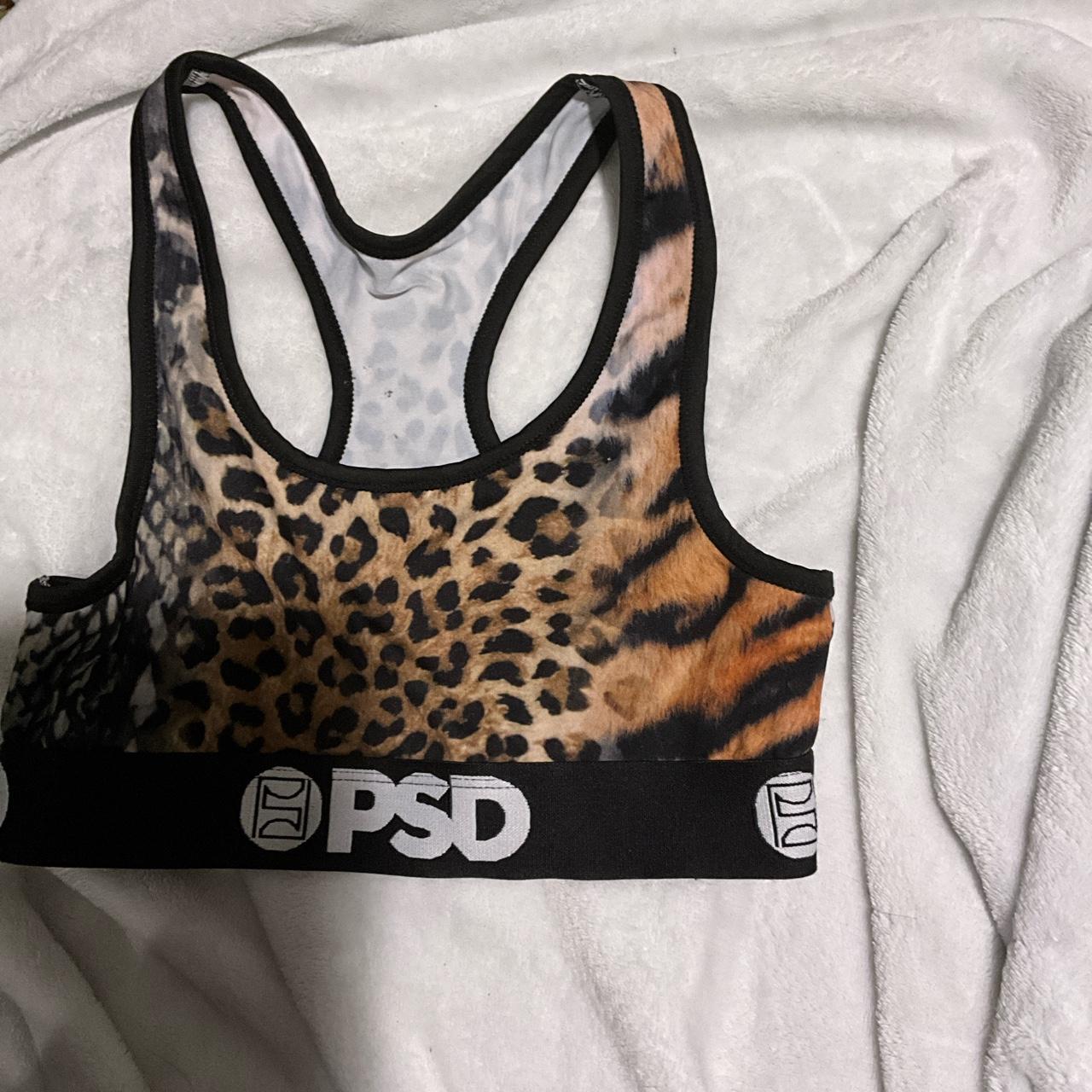 Animal print psd bra - Depop