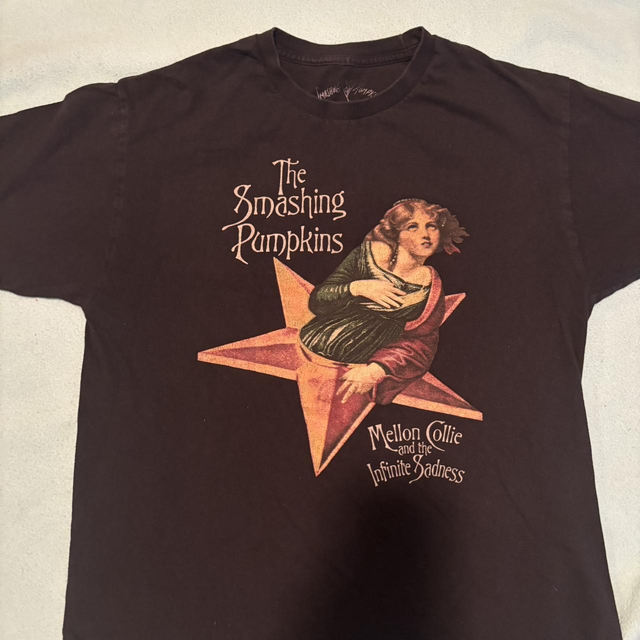 Smashing pumpkins band tee Size large and it’s... - Depop
