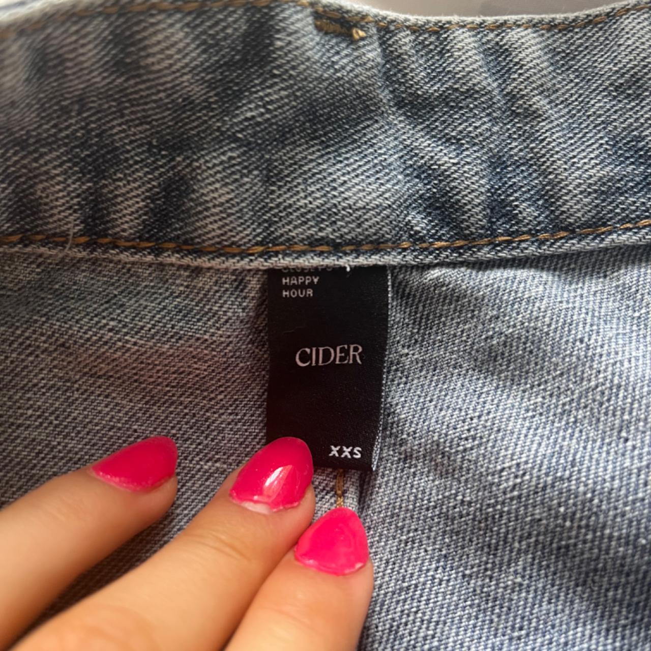 Cider barrel leg wide leg denim jeans so cute!!... - Depop