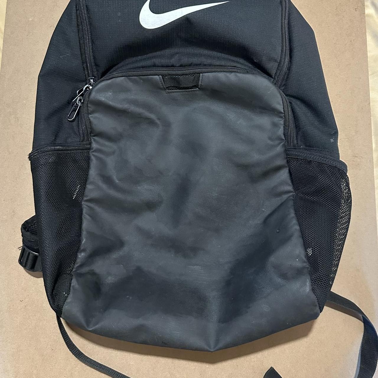 Nike laptop backpack Used 2 large opening, 2 zipper... - Depop