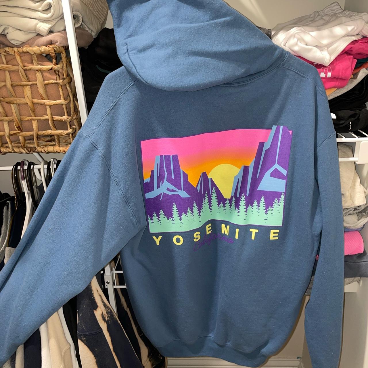 Medium Yosemite hoodie - Depop