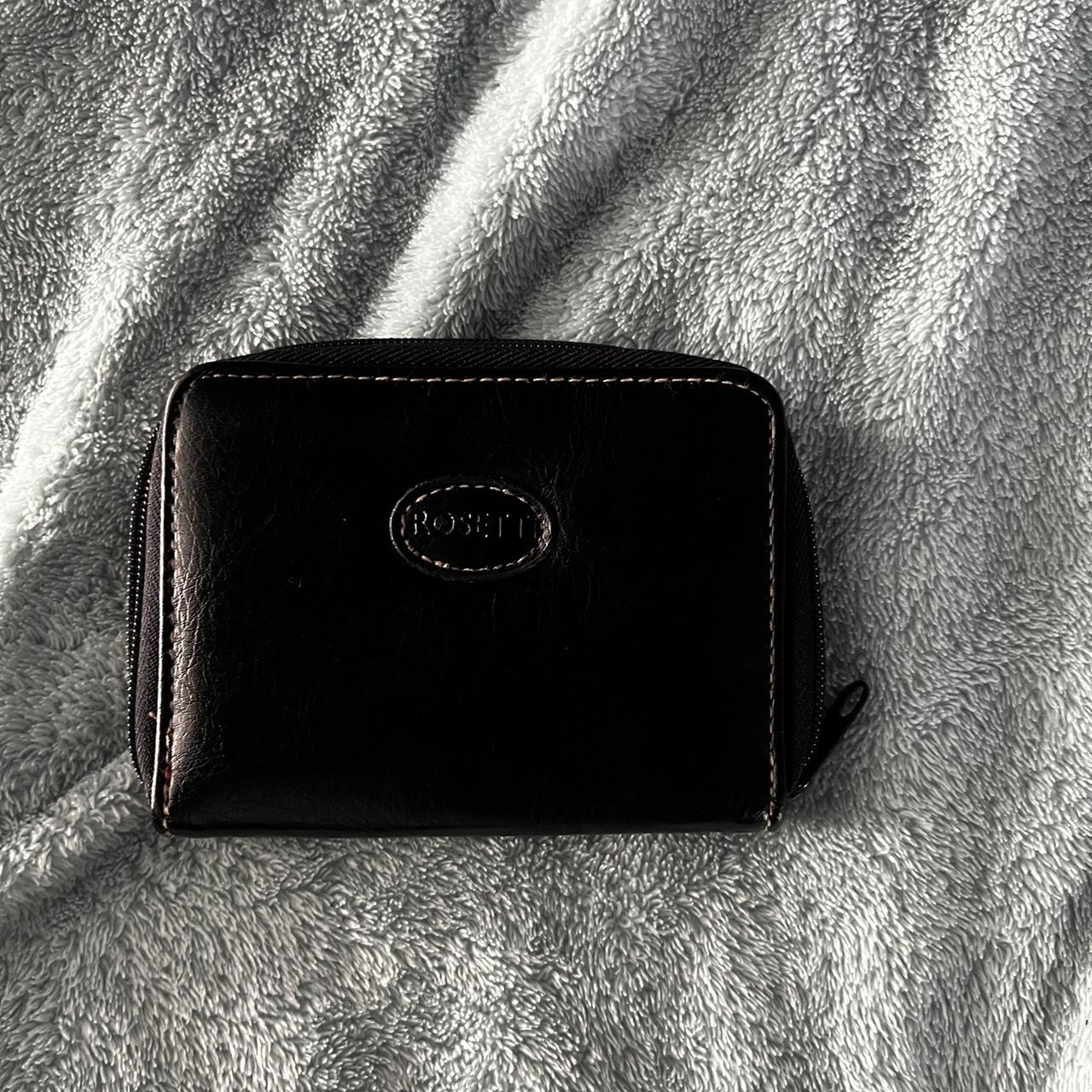 black Rosetti wallet - Depop