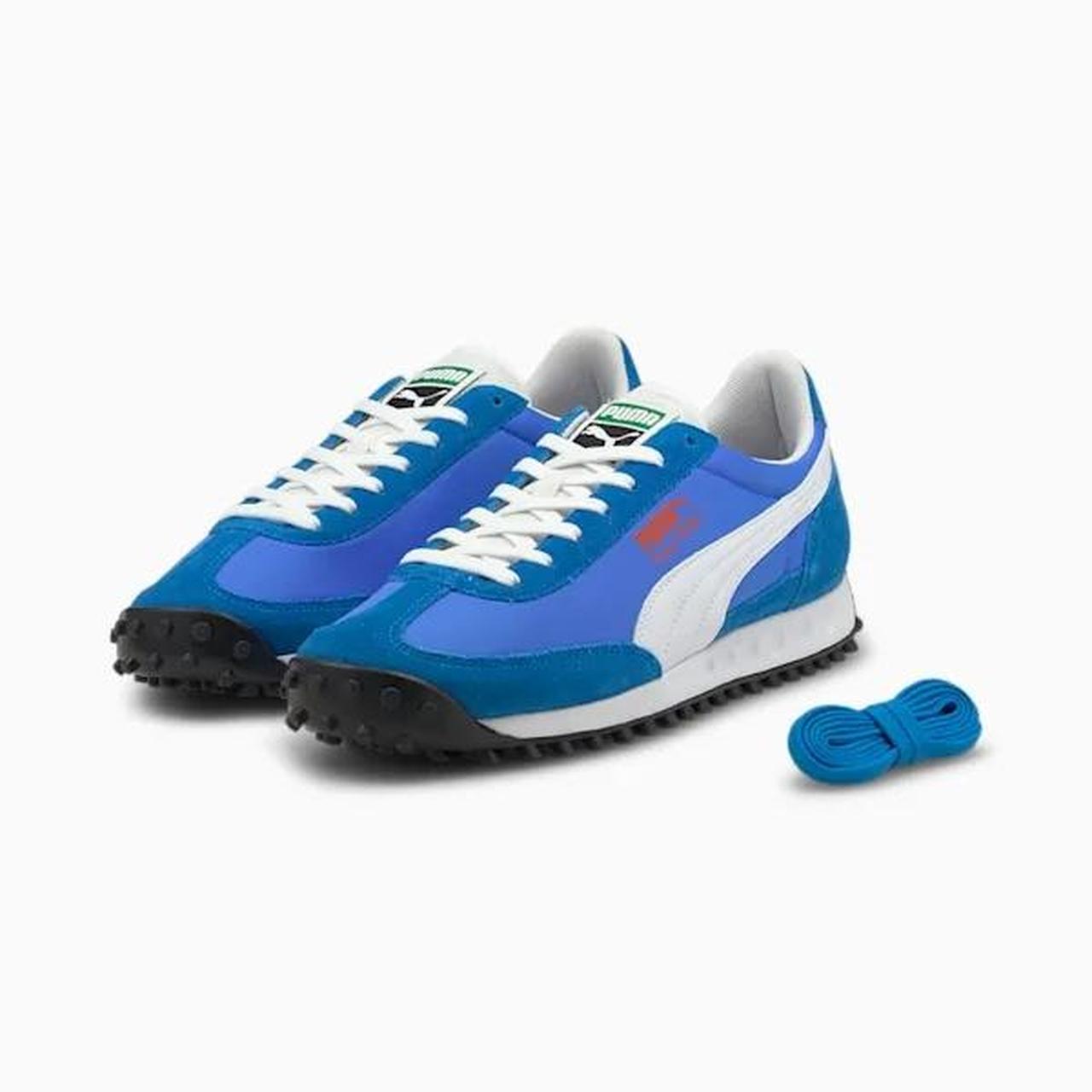 Puma Blue Easy Rider Sneaker - Size 12 Used a few... - Depop