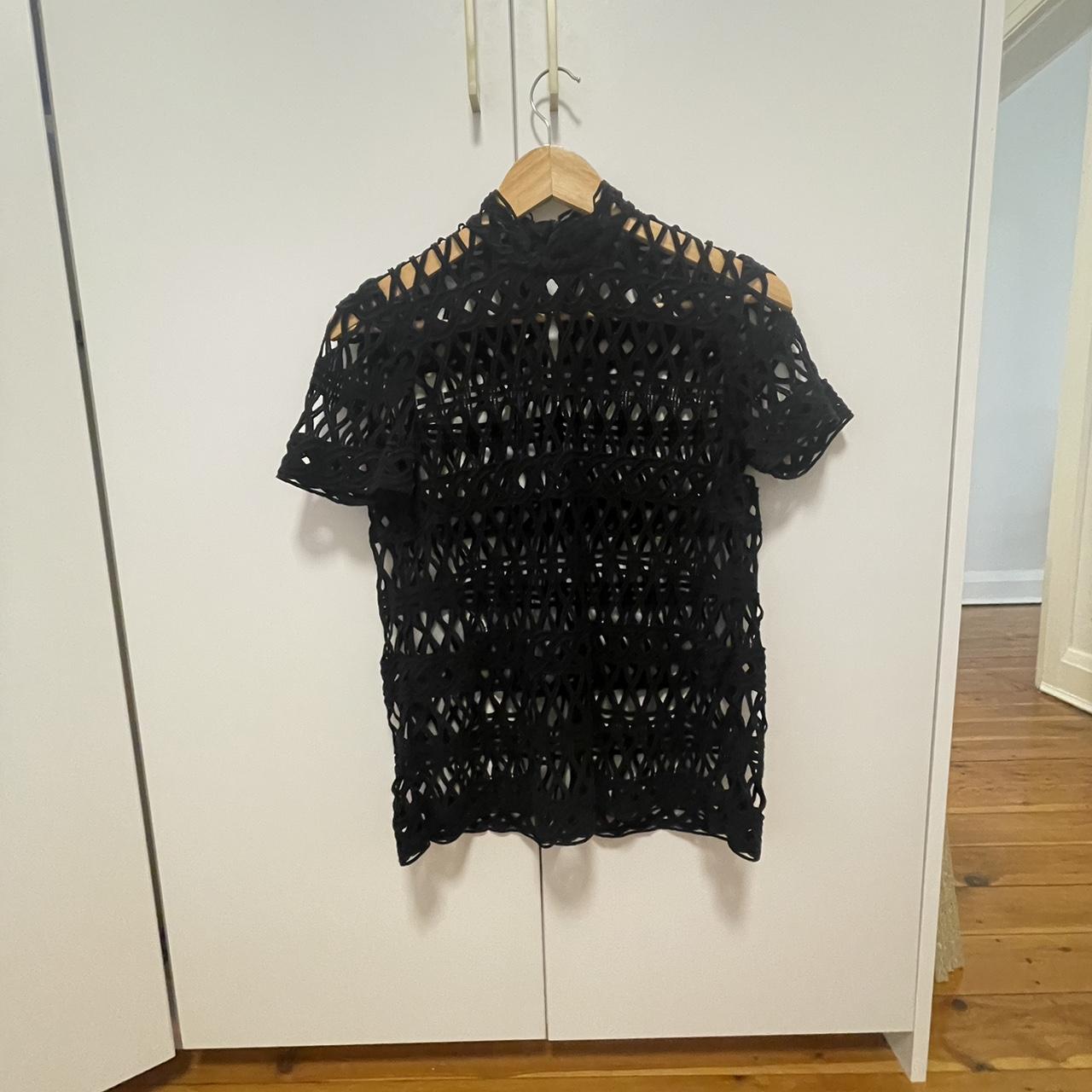 Crochet Scanlan Theodore Top - Depop