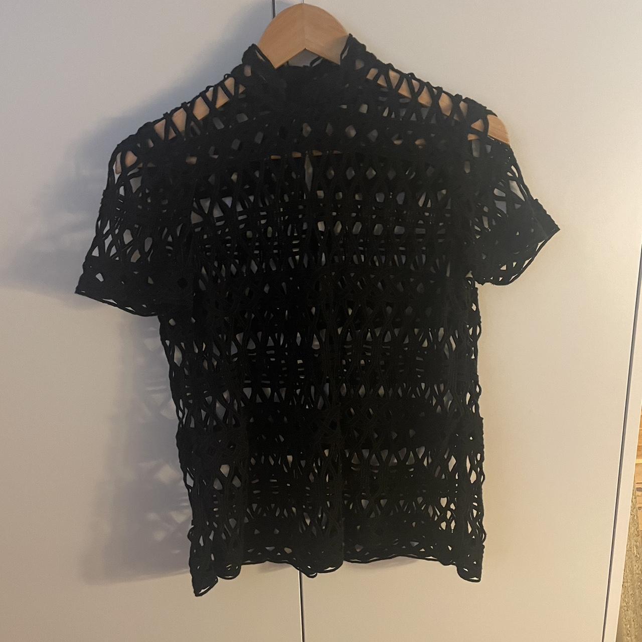 Crochet Scanlan Theodore Top - Depop