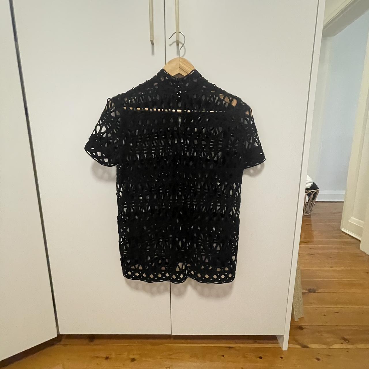 Crochet Scanlan Theodore Top - Depop