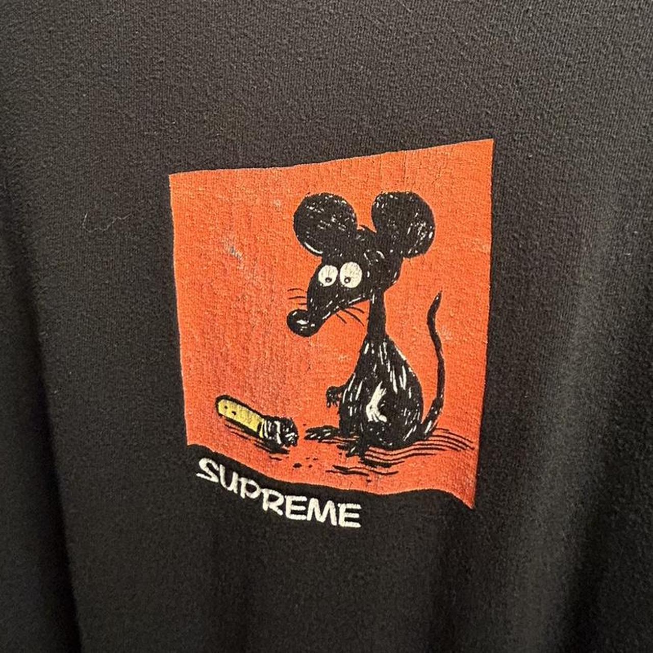2021 Supreme Mouse Tee 'Black' - Depop
