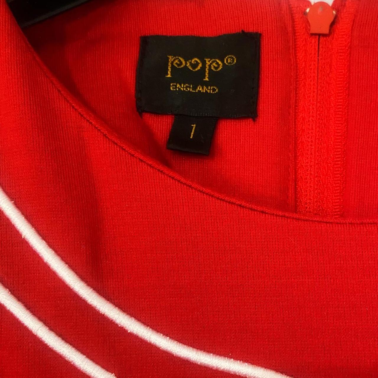 Pop Boutique Red Vintage-Esque 1960s Mod... - Depop