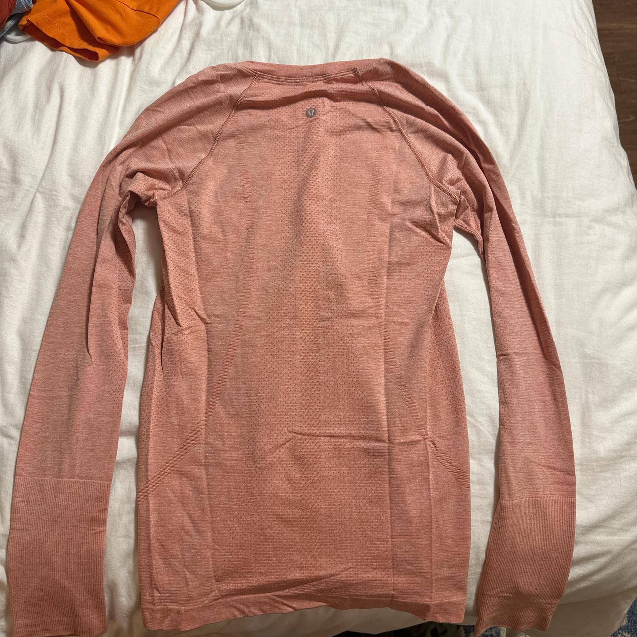 Lululemon coral full length swiftly tech #lululemon... | Depop