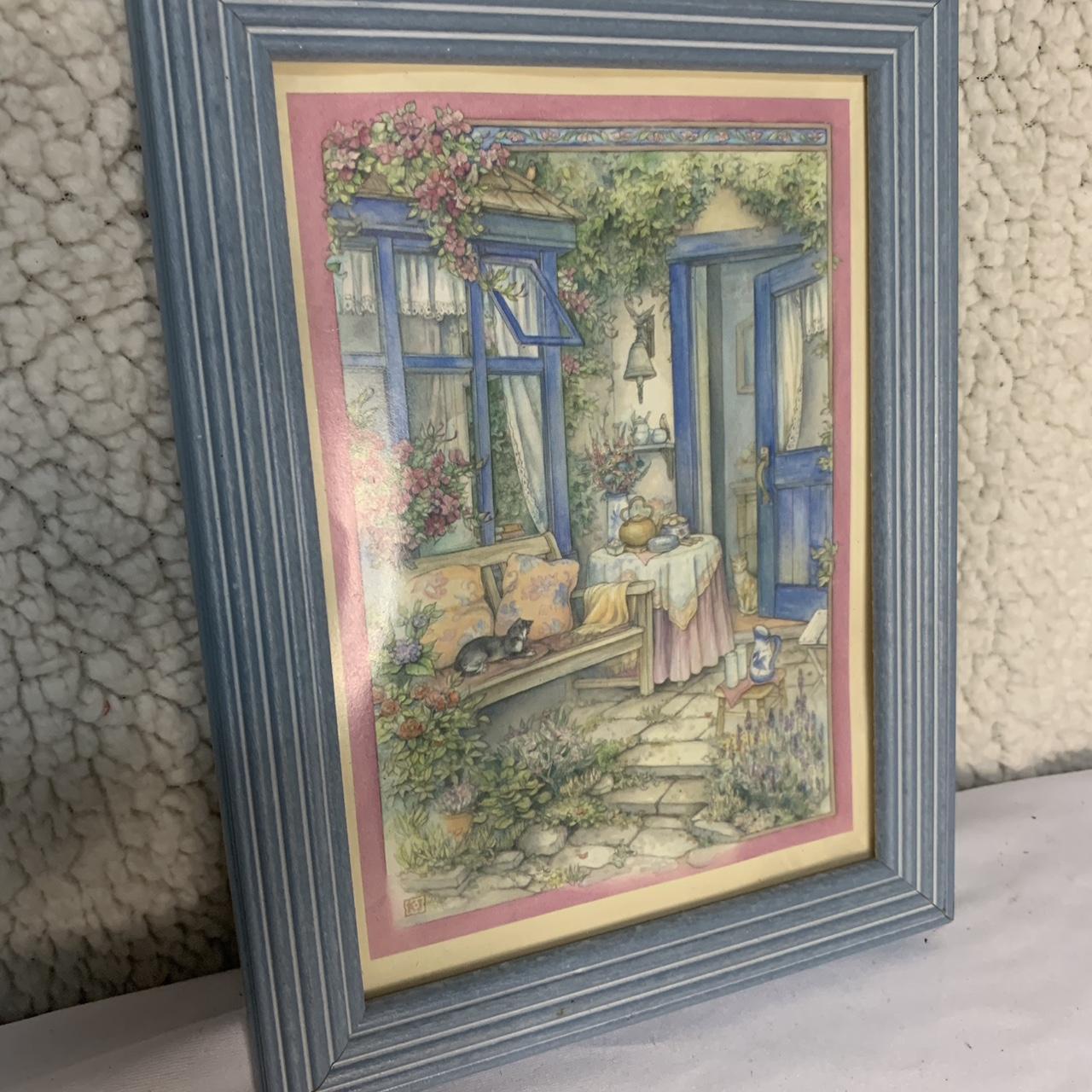 Kim Jacobs Afternoon Tea Print 8x6 Framed Wall Art... | Depop