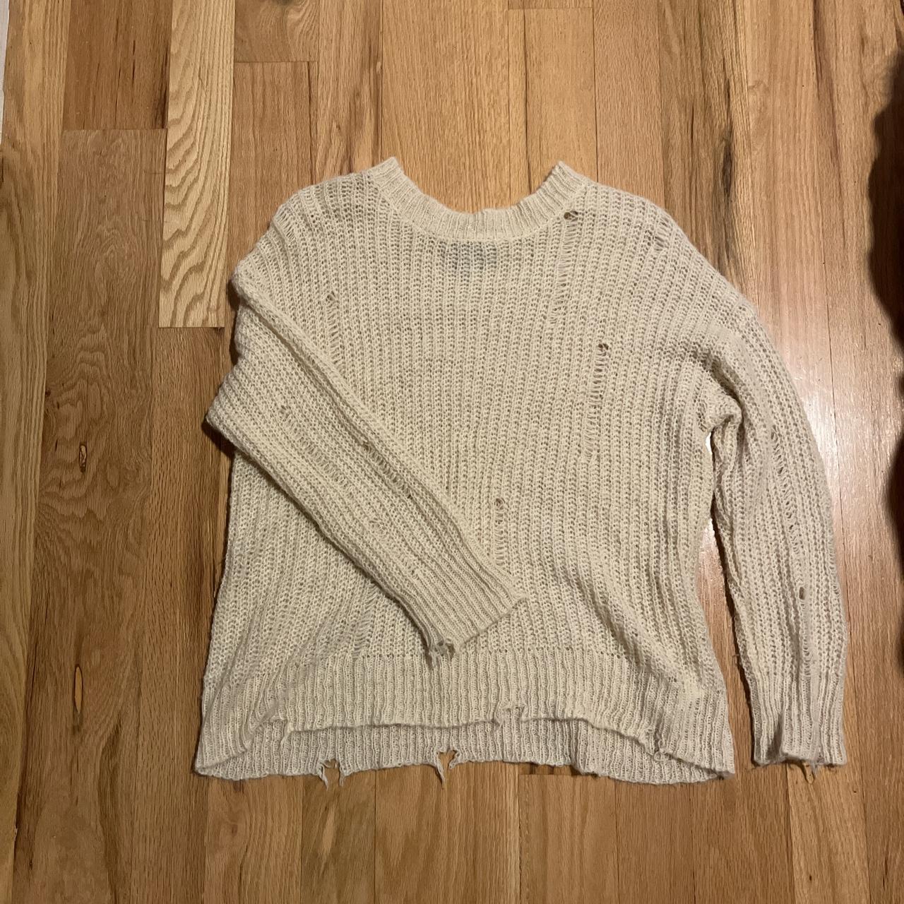 Urban Outfitters see through cover shirt, worn once - Depop