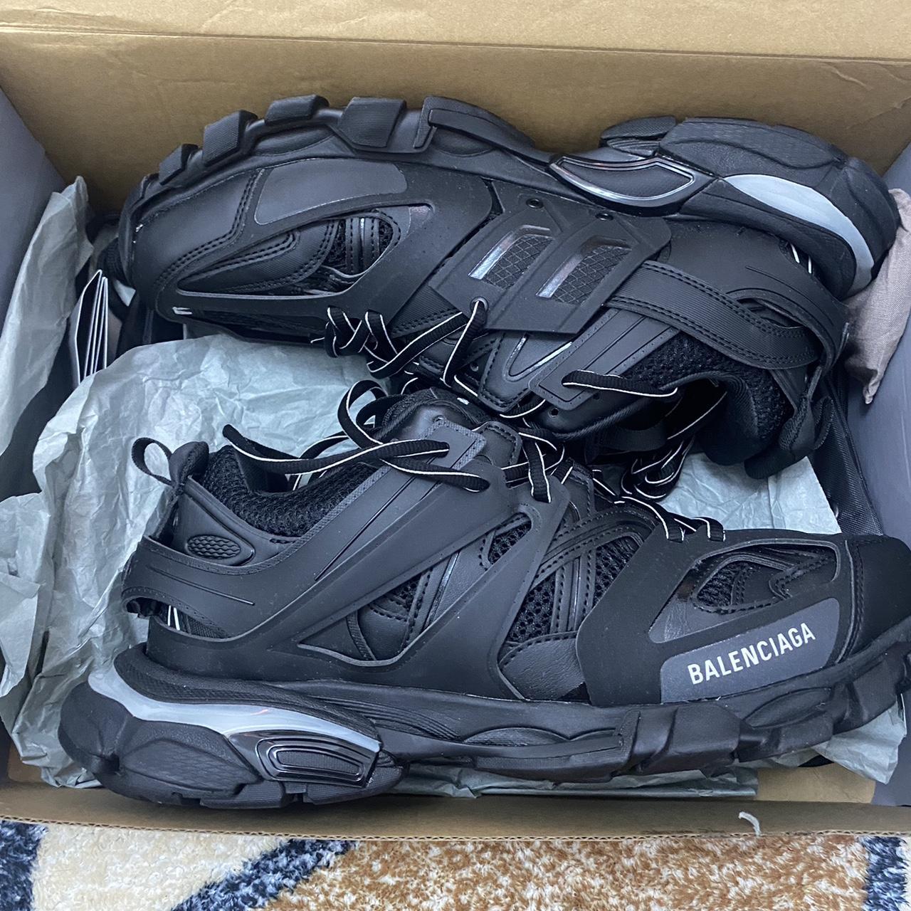 Balenciaga track runners led Never been worn Box... - Depop