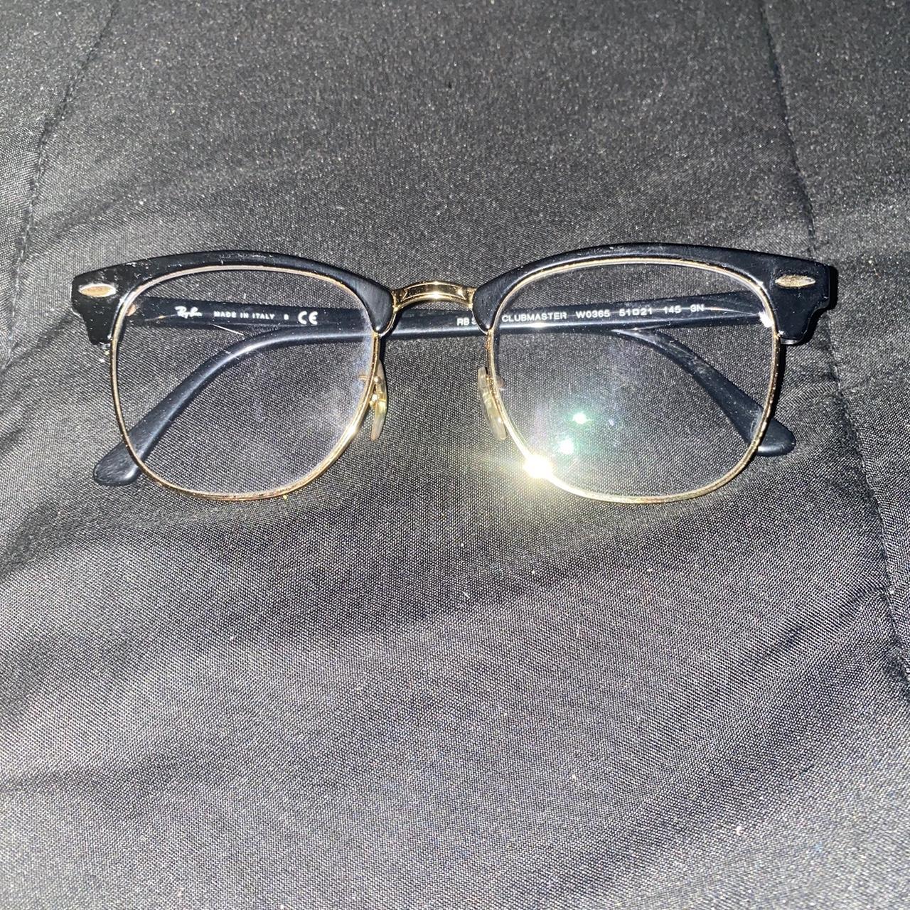 Gold frames Ray Bands frames (You can get you... - Depop