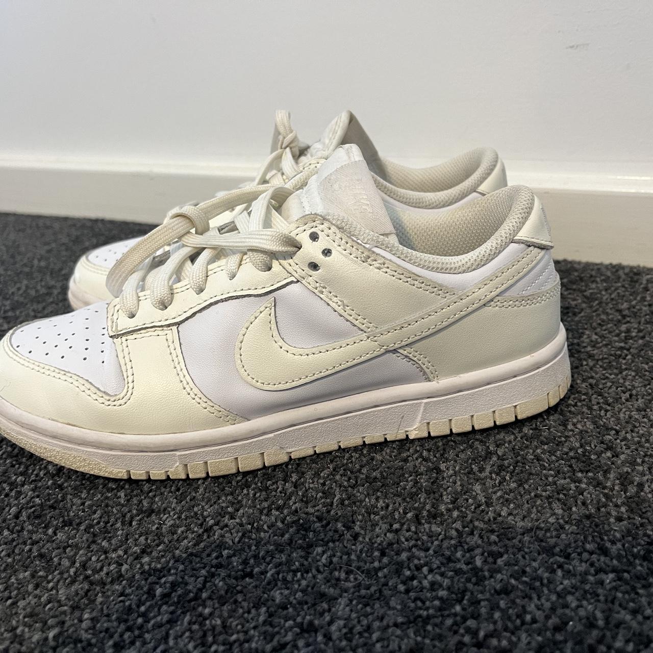 Nike dunks Coconut milk colourway In great... - Depop