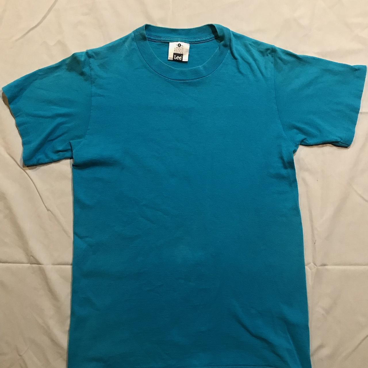 Vintage 1990s Lee Heavyweight USA Made Single Stitch... | Depop