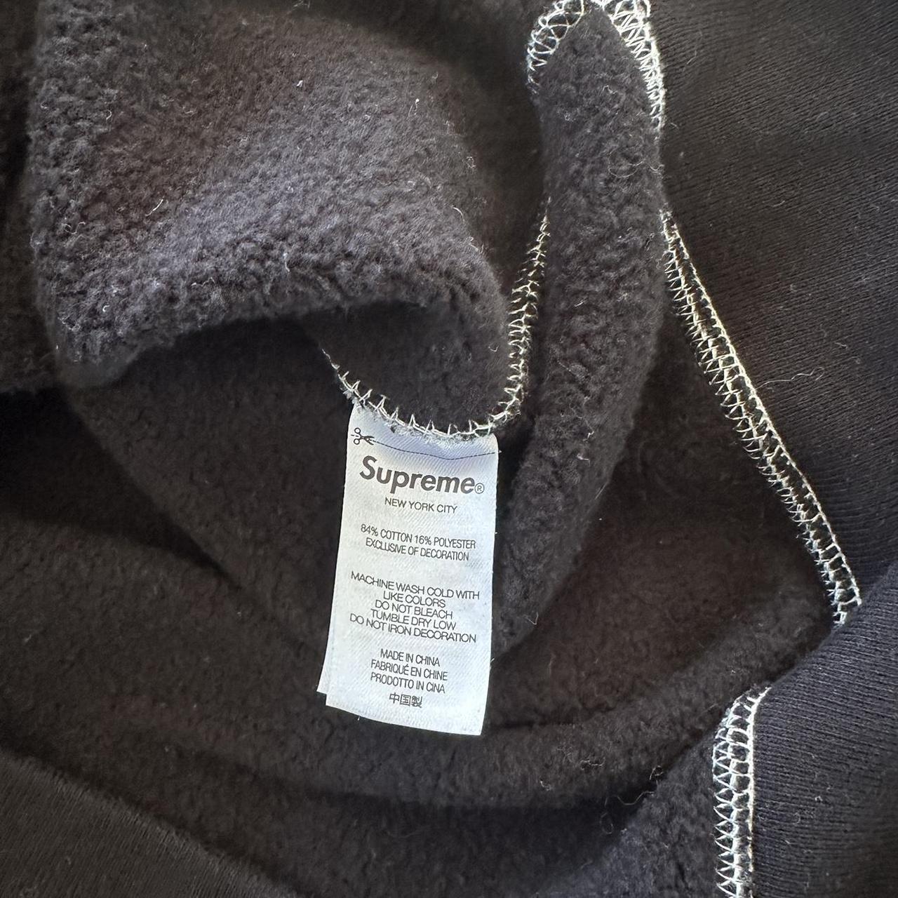 Supreme Cover Stitch Hoodie - Depop