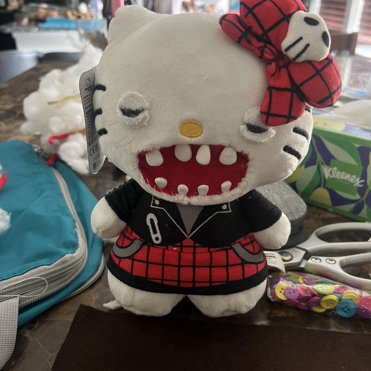 Hello kitty fuggler Can add lashes if you’d... | Depop