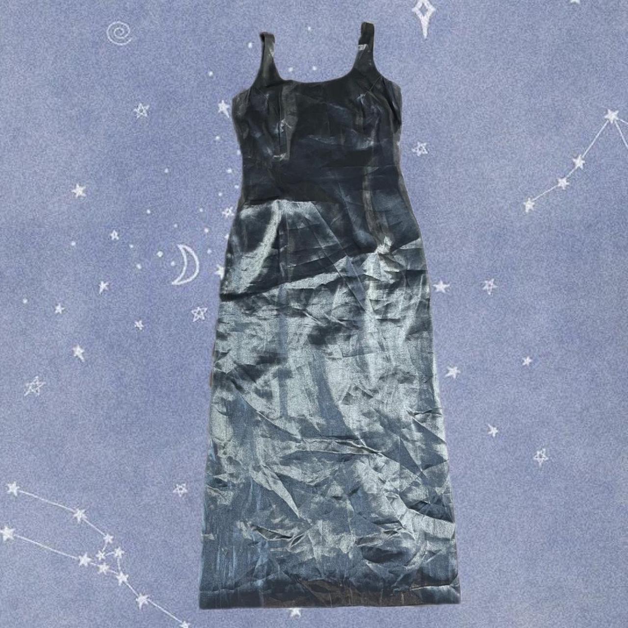 Gorgeous 00s silver maxi dress by vintage Next! This... | Depop