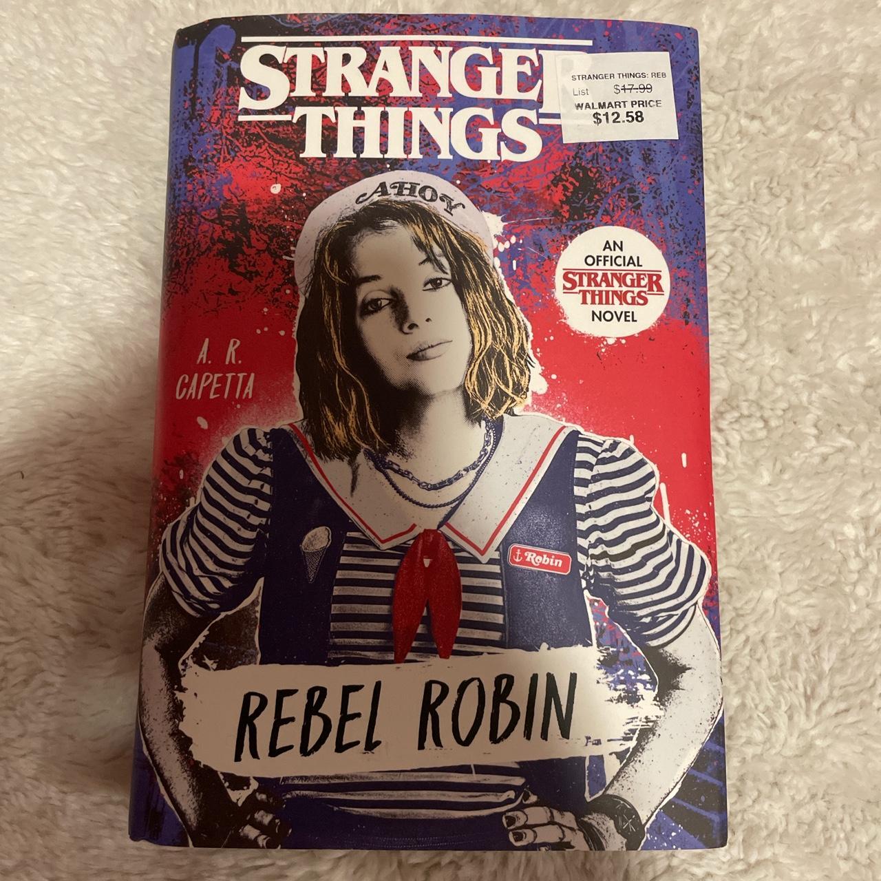 stranger things rebel robin book - Depop