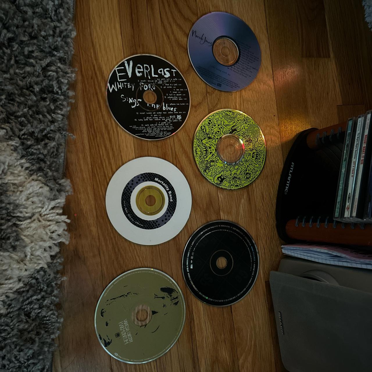 lot of 6 cds, no cases. everlast, mortality band,... - Depop