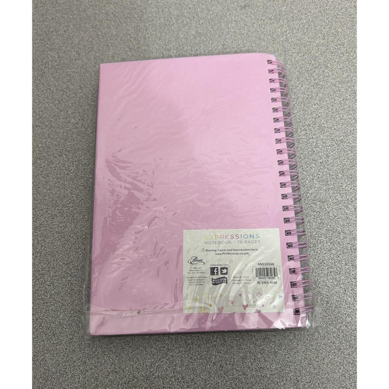 Expression 78 page spiral notebook, hardcover front... - Depop