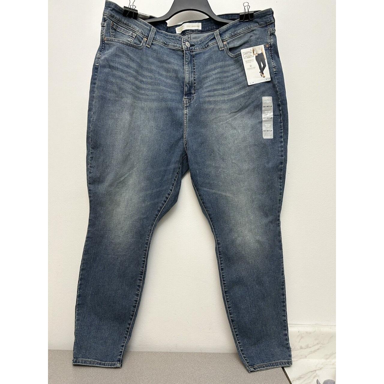 New with tags Levi high rise skinny size 24 jeans.... - Depop