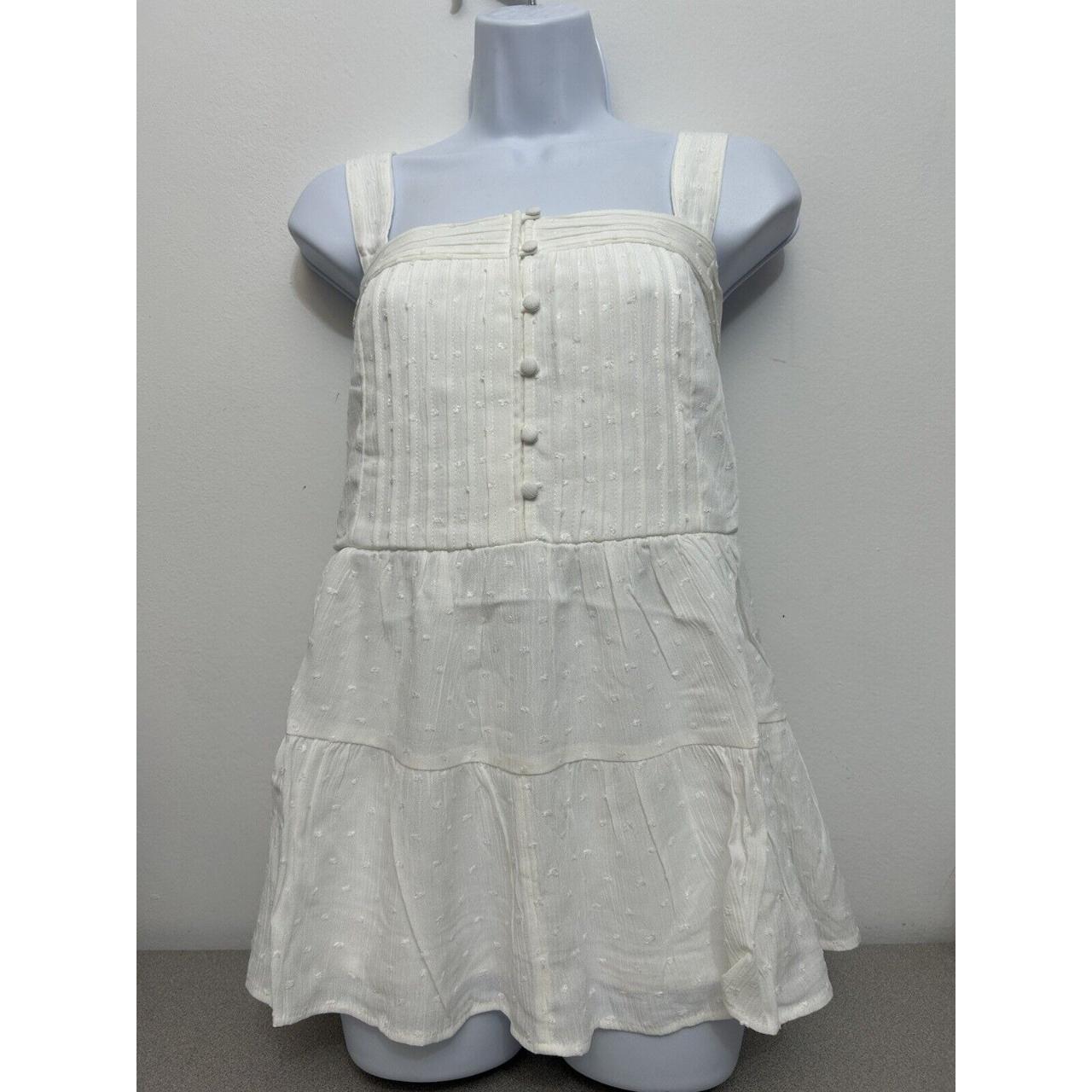 Torrid White Tiered Top, Plus Size 0, Women’s... - Depop