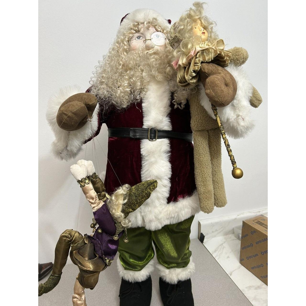 Santa Claus 36” Mark Roberts, Large Self Standing,... - Depop