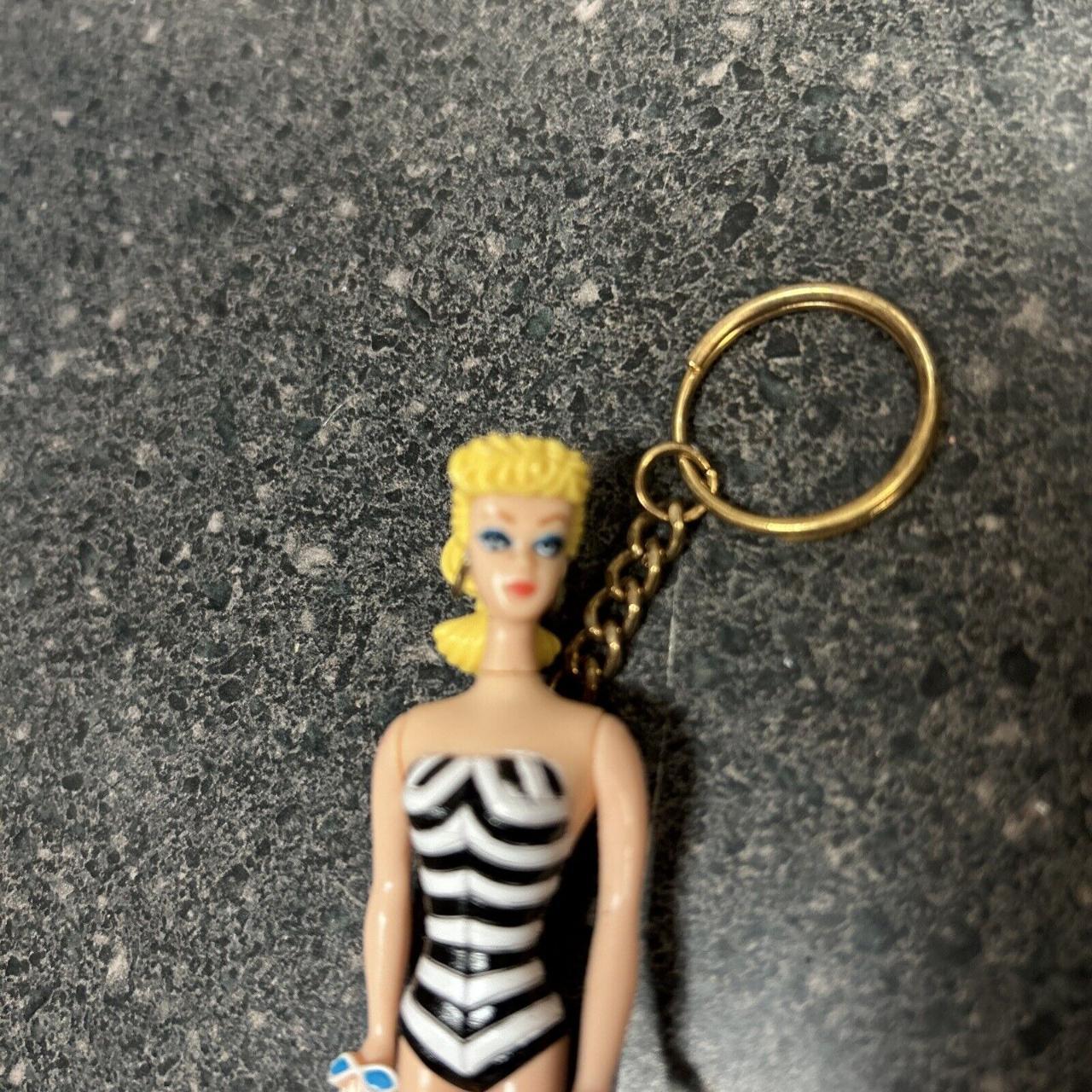 Vintage 90’s Barbie Swimsuit Keychain New Without... - Depop