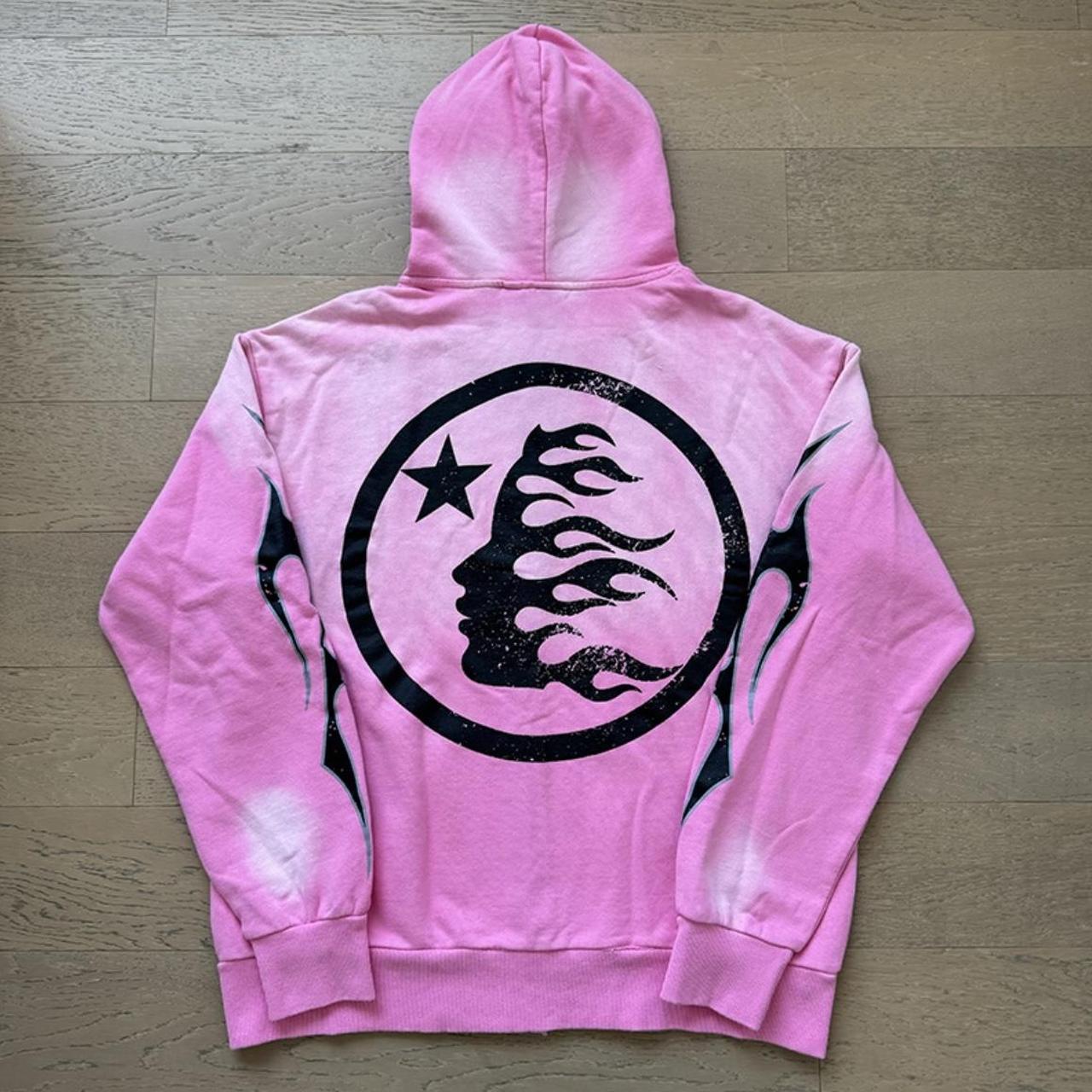 Pink Hellstar Zip Up Available in sizes S - XL MSG... | Depop