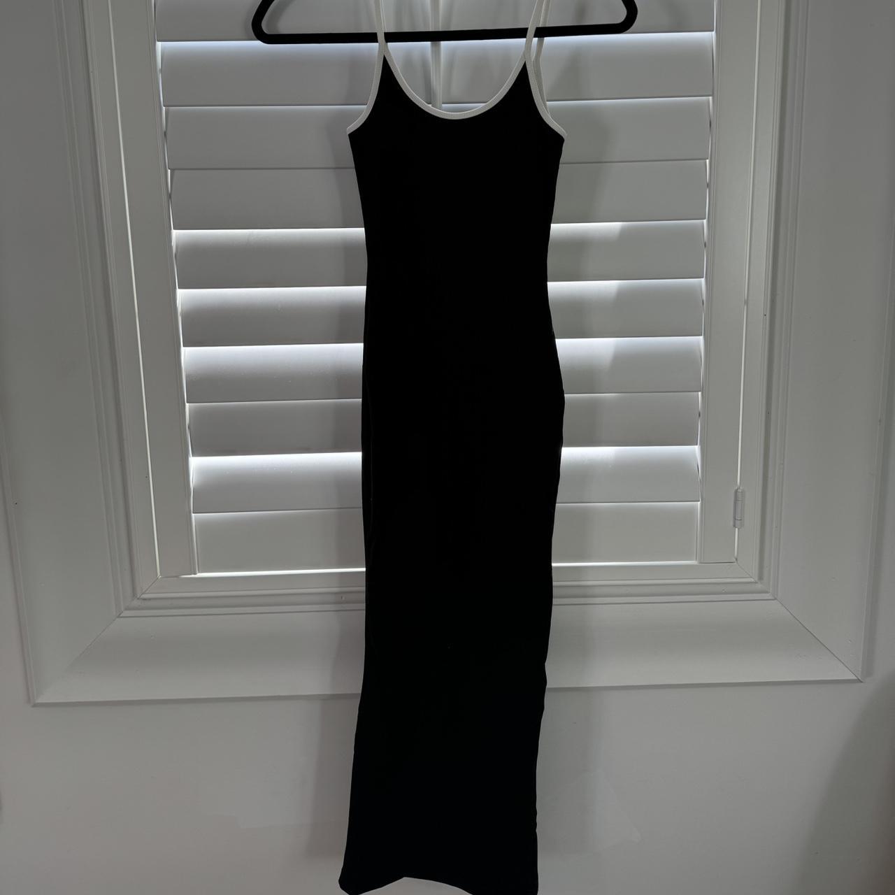 BAND NEW Meshki ALEXIS Ribbed Contrast Midi Dress -... - Depop