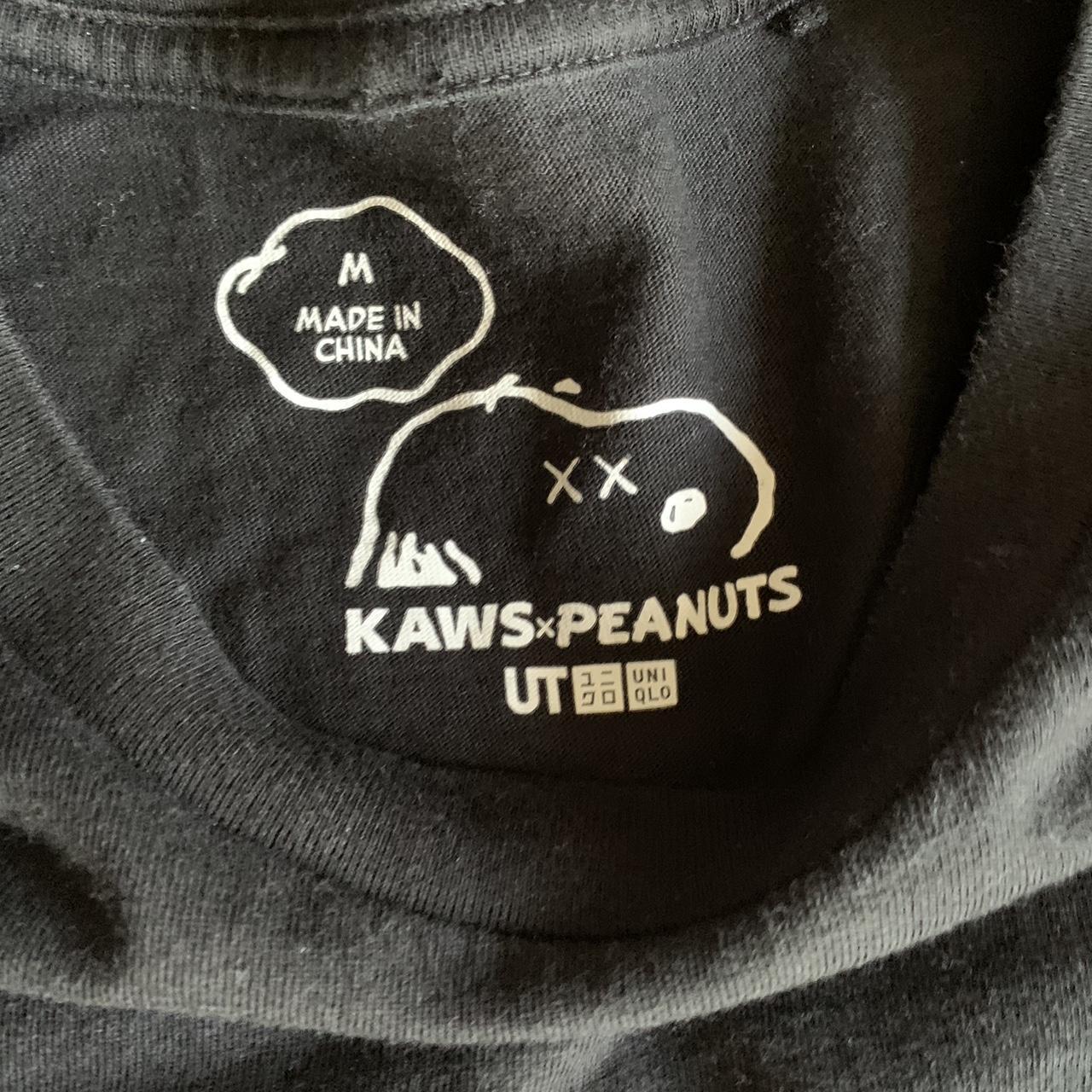 Kaws X peanuts collab Small marks on left shoulder - Depop