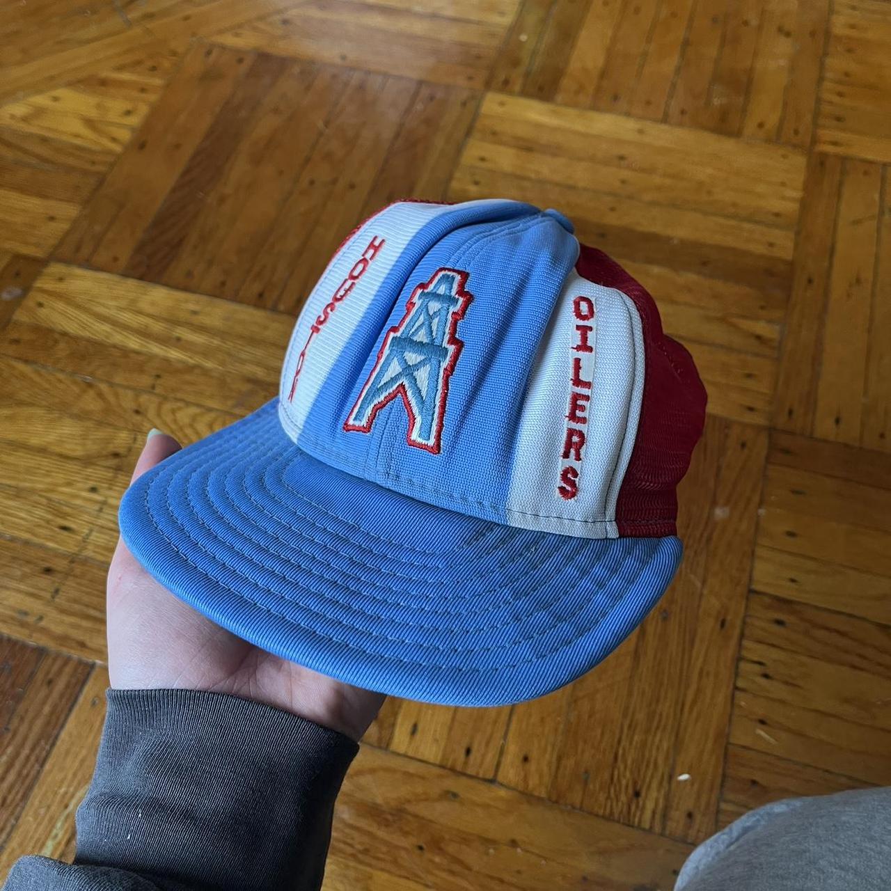 Houston oilers Vintage trucker hat - Depop