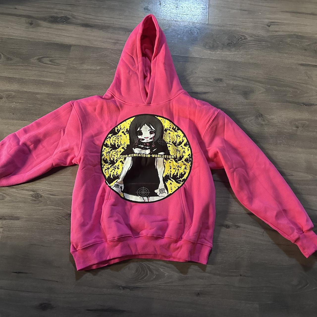 ken carson x drolland miller agc tour hoodie... - Depop