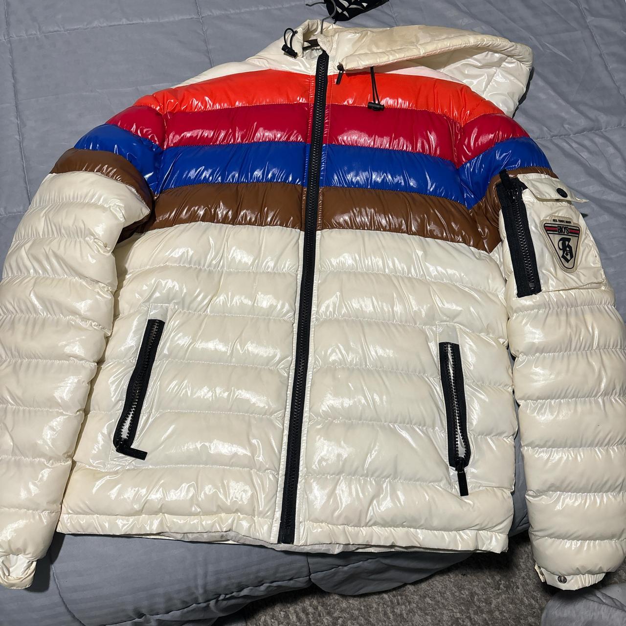 bkys puffer jacket basically brand new - Depop