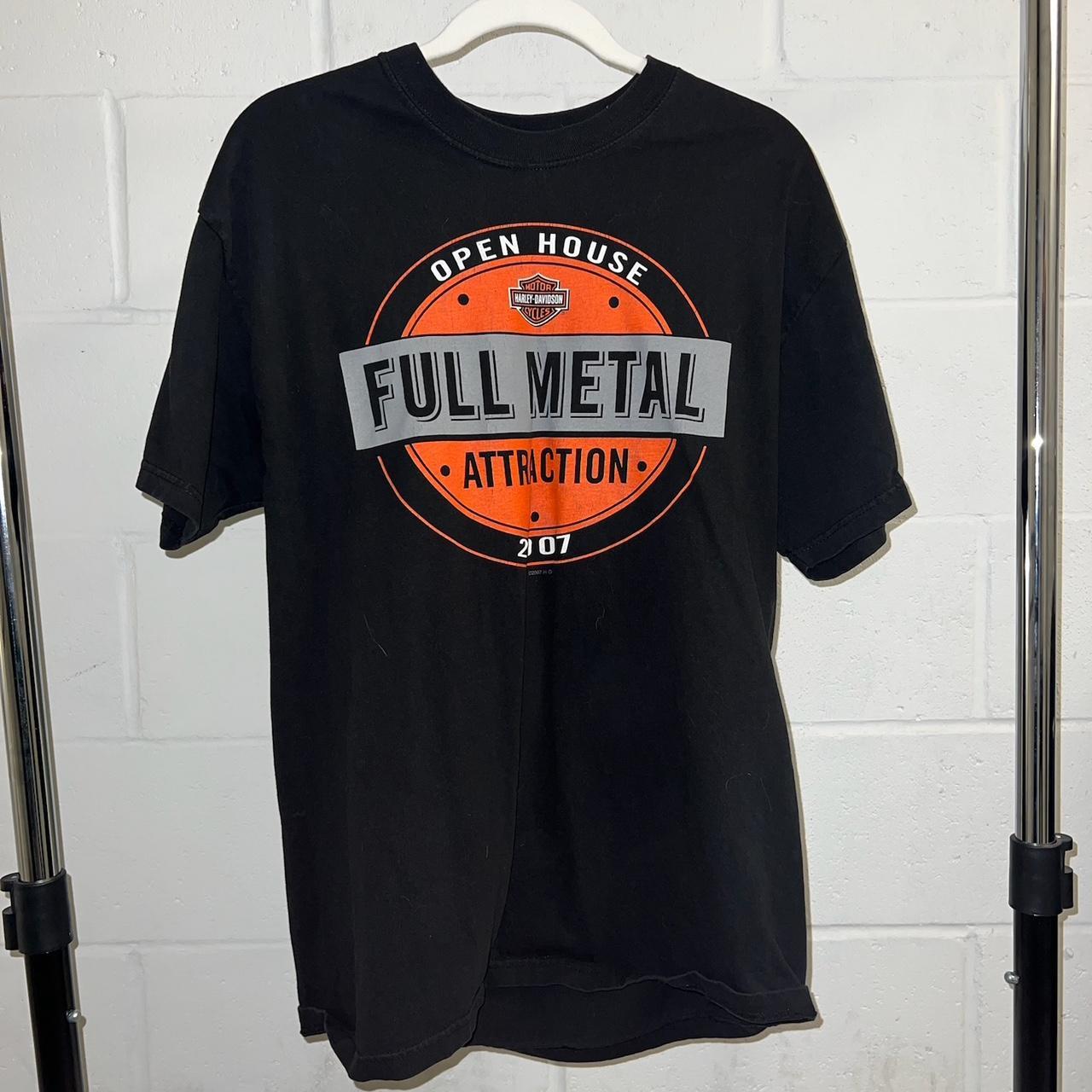 Calm Y2K Vintage Harley Davidson Full Metal... - Depop