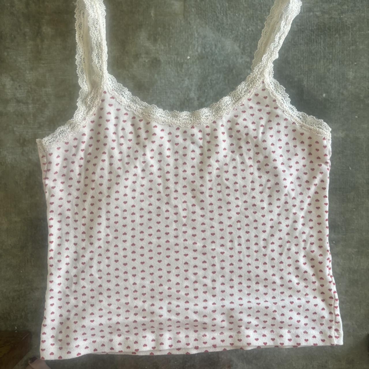 cutest brandy heart tank - Depop